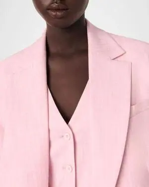 Maje Vivaldor Single-breasted Blazer
