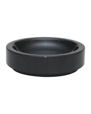 MARBLE CRAFTER Eris Collection Soap Dish - Jet Black