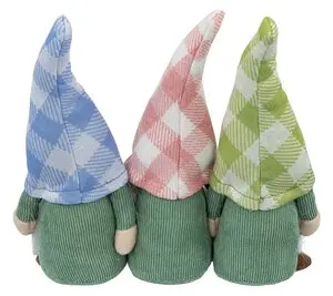 NORTHLIGHT Gnome Trio Spring Table Decoration 7