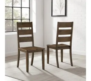 CROSLEY Joanna 2-piece Ladder-back Dining Chair Set
