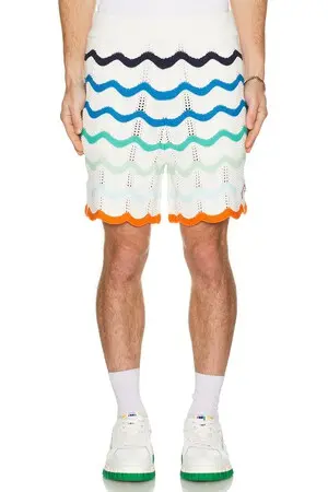 Casablanca Gradient Texture Shorts