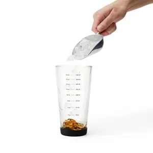 RABBIT Glass 18 Oz Cocktail Shaker Bottle