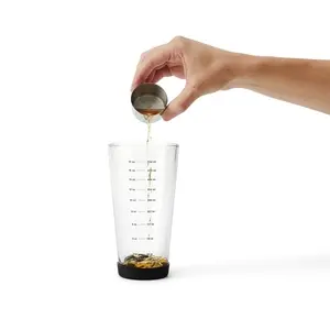 RABBIT Glass 18 Oz Cocktail Shaker Bottle