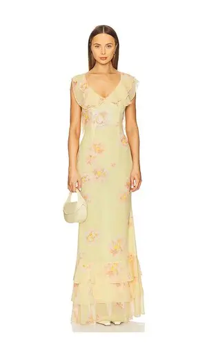 SAU LEE Gaia Dress