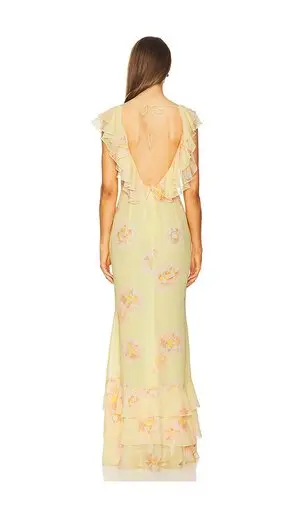 SAU LEE Gaia Dress