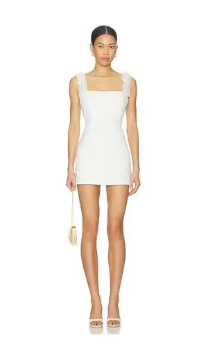 Amanda Uprichard Keenan Skort Romper - White