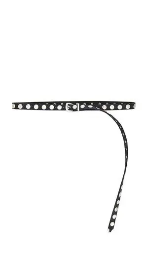 PETIT MOMENTS Studded Disc Belt - Black