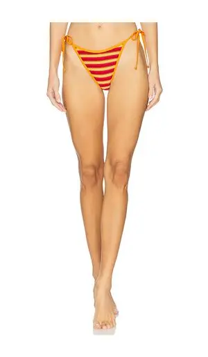 L*Space Levy Bikini Bottom - Sunset Stripe