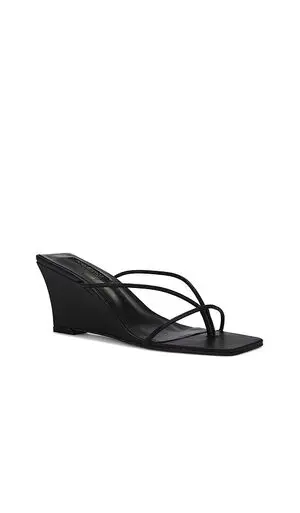 TONY BIANCO Gretta Wedge Sandal - Black