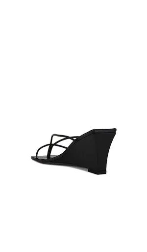 TONY BIANCO Gretta Wedge Sandal - Black