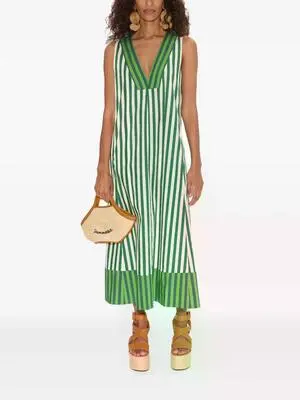 SIMONMILLER Mar Poplin Midi Dress