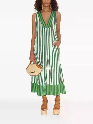 SIMONMILLER Mar Poplin Midi Dress