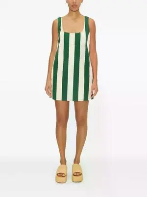 SIMONMILLER Sahara Striped Dress - Green