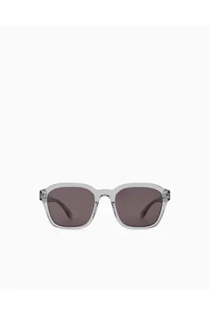 Emporio Armani Square Sunglasses - White / Pink