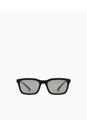 Emporio Armani Rectangular Sunglasses - Black