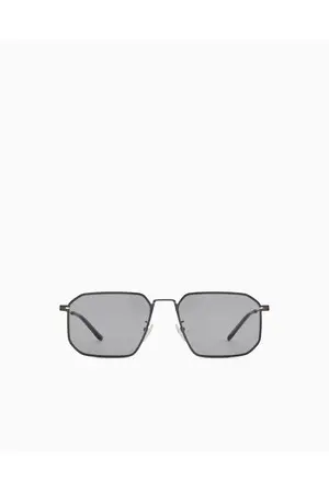Emporio Armani Irregular Asian Fit Sunglasses - Natural