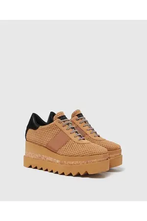 Stella McCartney Sneak-elyse Platform Sneakers - Brown