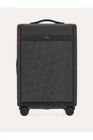 FERRAGAMO Monogram Luggage - Black