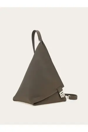 FERRAGAMO Hug Buckle Sling Bag Red