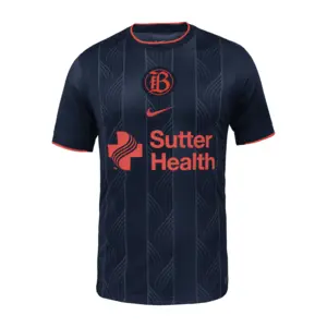 Nike Bay Fc 2025 Stadium Replica Jersey - Blue
