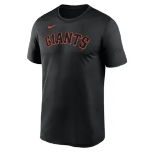 Nike San Francisco Giants Fuse Wordmark Legend Dri-fit Mlb T-shirt - Black