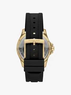 Michael Kors Everest Gold-tone And Silicone Watch