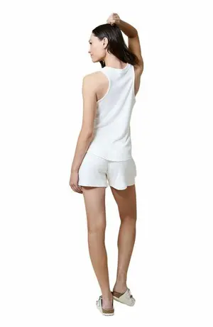 SOFTIES Rib Dream Racerback Short Set - Cloud