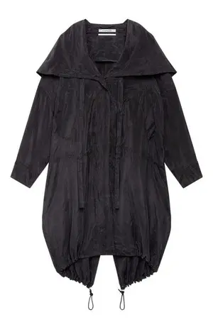 Another Tomorrow Oversized Mid-length Parka