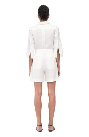 Another Tomorrow Pleated Short