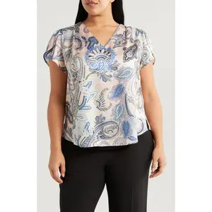 Tahari Asl Printed Blouses