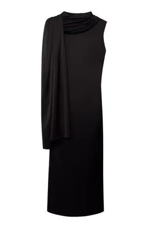 Another Tomorrow Scarf Ankle-length Dress