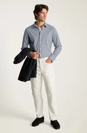 Bonobos Tech Check Performance Button-up Shirt