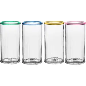JULISKA Nell Set Of 4 Highball Glasses - Multi
