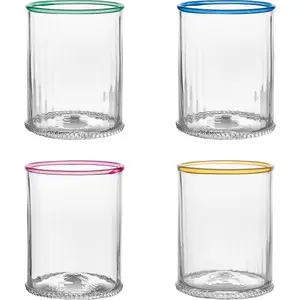 JULISKA Nell Set Of 4 Double Old Fashion Glasses - Multi