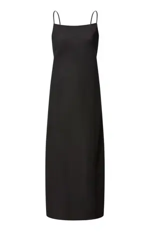 Another Tomorrow Square Neck Slip Dress
