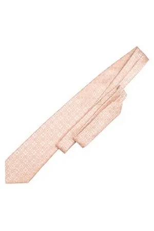 ELIZABETTA Palladio Silk Jacquard Neck Tie - Blush