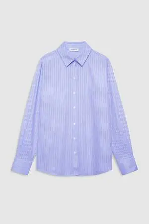 ANINE BING Essie Shirt - Blue Stripe
