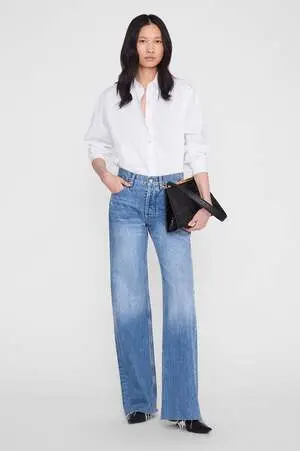 ANINE BING Essie Shirt - White