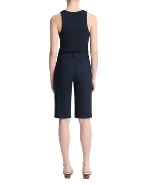 Vince Mid Rise Chino Shorts - Coastal