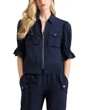 Women's 3/4 Sleeve Cargo Jackets
