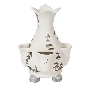 JULISKA Country Estate 6 Tulipiere Vase - Flint