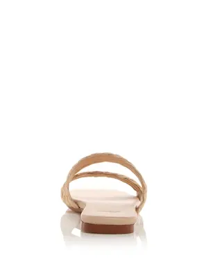CastaÑer Paz Woven Slide Sandals - Natural