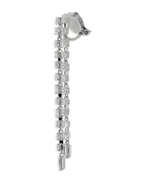 Nadri Cubic Zirconia Linear Drop Earrings