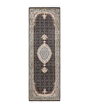Bloomingdale'S Mogul M1798 Runner Area Rug, 2'6 X 8'1 - Black