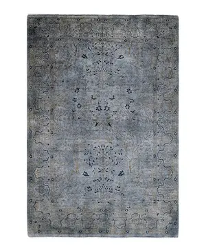 Bloomingdale'S Fine Vibrance M1289 Area Rug, 4'7 X 6'8 - Gray
