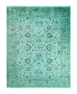 Bloomingdale'S Fine Vibrance M1402 Area Rug, 8'1 X 10'2 - Blue
