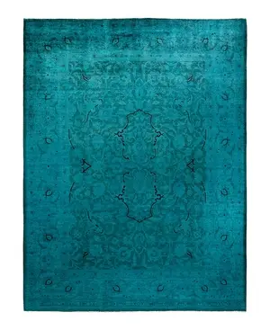 Bloomingdale'S Vibrance M1604 Area Rug, 9'2 X 11'10 - Blue