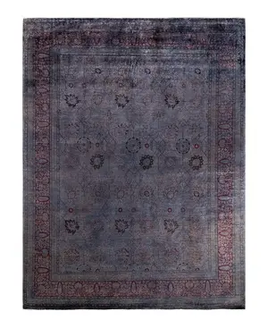 Bloomingdale'S Fine Vibrance M815 Area Rug, 8'1 X 10'1 - Gray