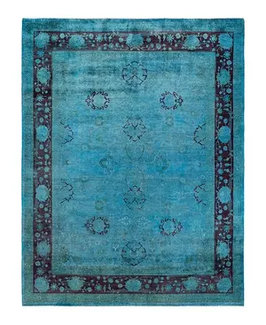 Bloomingdale'S Fine Vibrance M1256 Area Rug, 8'3 X 10'4 - Blue