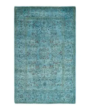 Bloomingdale'S Fine Vibrance M1395 Area Rug, 4'1 X 6'5 - Gray